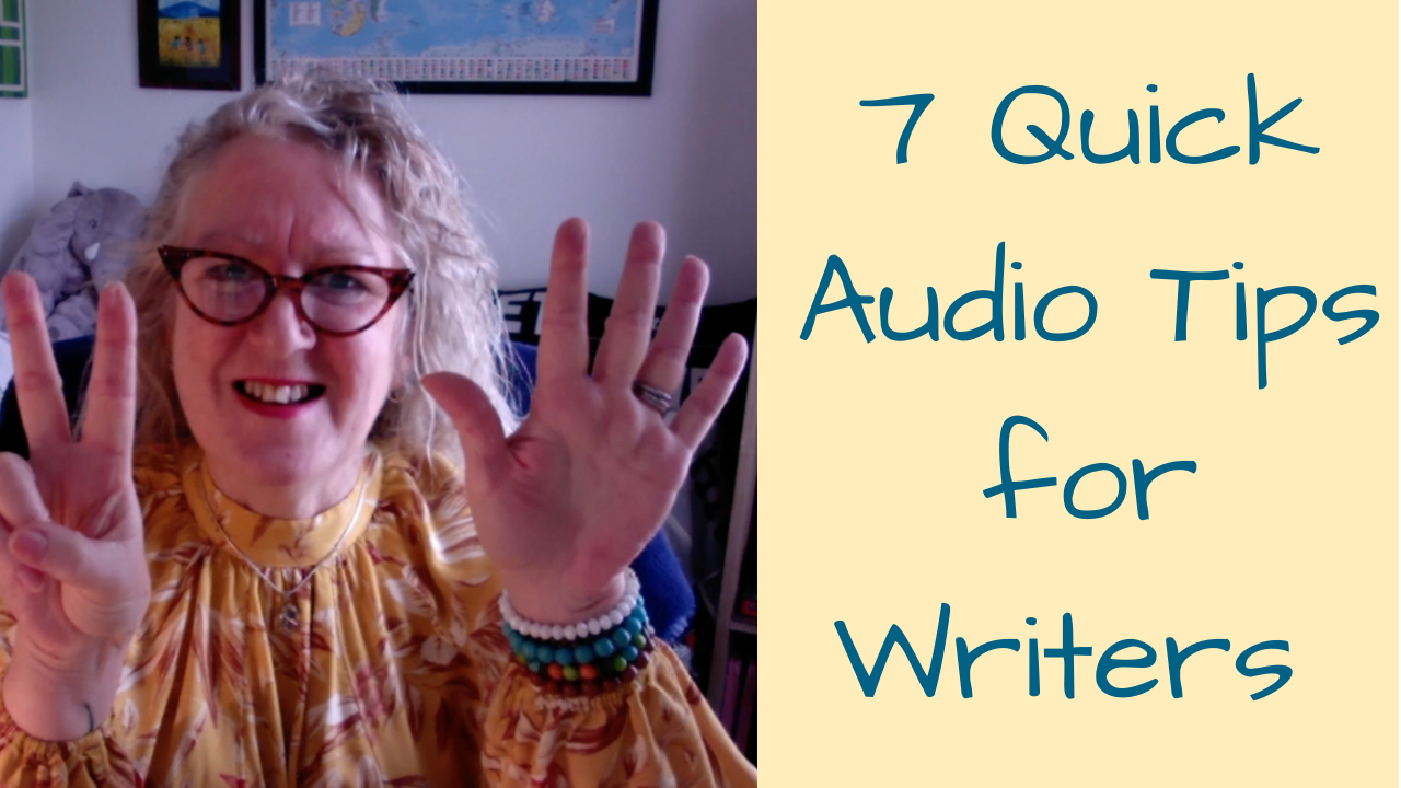 7 Quick Audio Tips for Writers - Christie Adams
